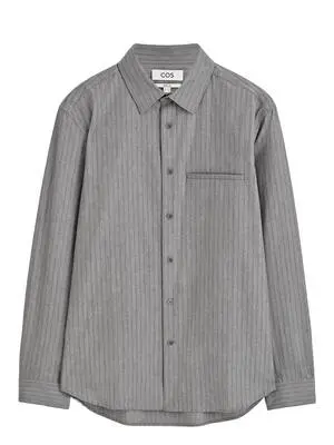 COS Striped Cotton Shirt