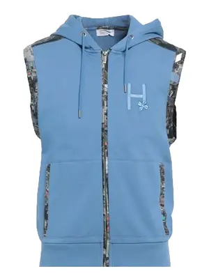 HERITAGE Sleeveless Hoodie - Blue