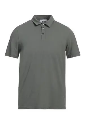 Alpha Studio Polo Shirt Military Size Cotton, Elastane - Green
