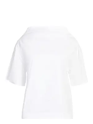 Alpha Studio Woven Top White