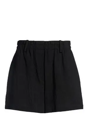 ALYSI Shorts & Bermuda Shorts Pastel Lyocell, Linen Black