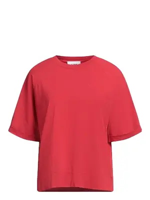 Alpha Studio Alpha Studio Cotton And Elastane T-shirt Red