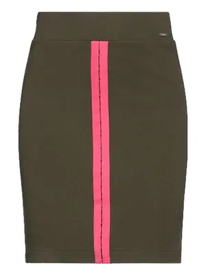 Guess Ribbed Mini Skirt - Green