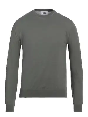 Alpha Studio Sweater Cotton - Sage Green