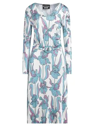 Moschino Flared Midi Dress - Blue