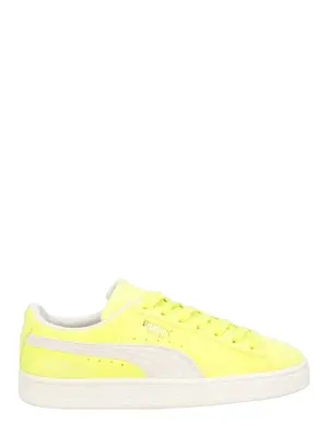 PUMA Leather Low-top Sneakers - Yellow