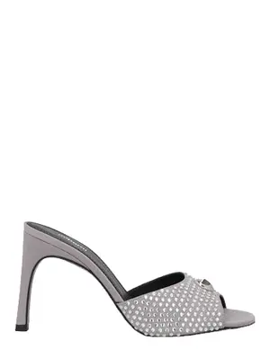 Coperni Textile Fiber Sandals - Grey