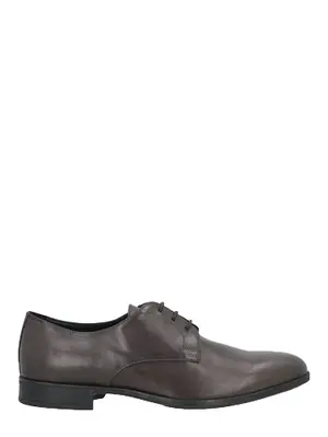 DOUCAL'S Leather Derby Shoes - Grey