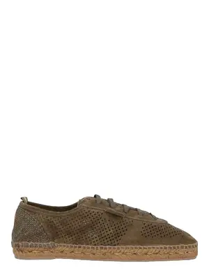 CastaÑer Military Leather Sneakers - Green