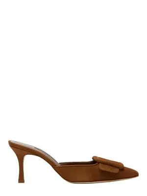 Manolo Blahnik Maysale Mules - 2107 Mbrw