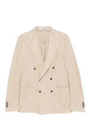 Tagliatore Knitted Blazer - Neutrals