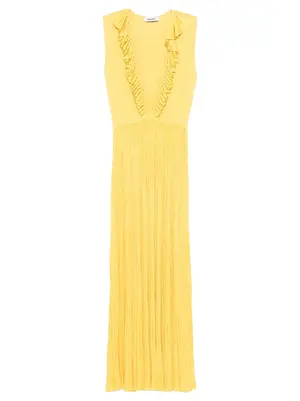 ANTONINO VALENTI Sicilia Maxi Dress - Yellow