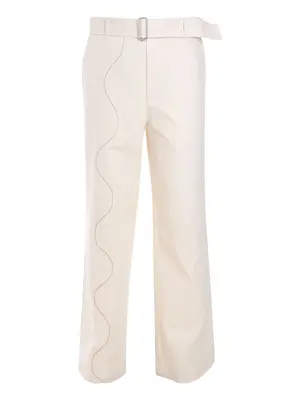 MSGM MSGM Straight-Leg Trousers