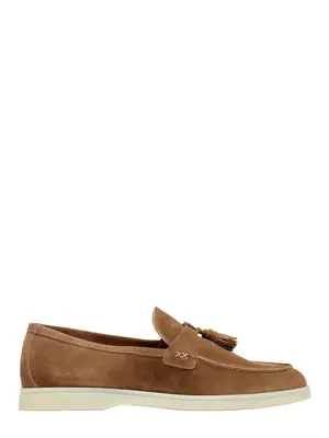 FORSA Suede Loafers - Brown