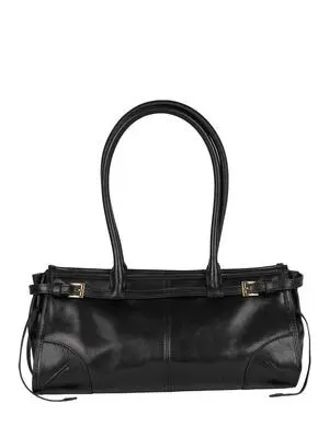Jeffrey Campbell Jeffrey Campbell Pesky Leather Shoulder Bag Black