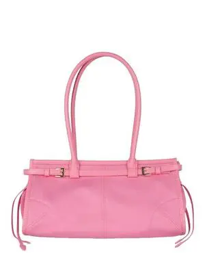 Jeffrey Campbell Jeffrey Campbell Pesky Leather Shoulder Bag Fuchsia Canvas
