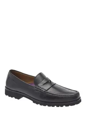 Robert Zur Dillon Penny Loafer - Black