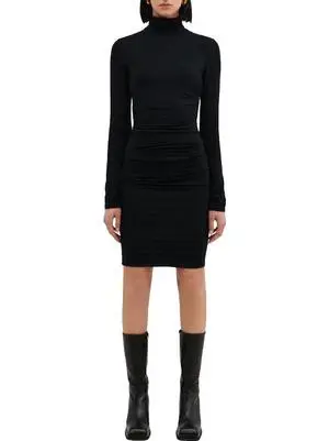 MARCELLA Two Lines By Marcella Reykjavik Long-Sleeve Turtleneck Dress