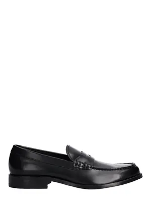 BOSS Leather Loafers - Black