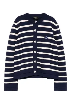 Joshua Sanders Marine Pixel Cardigan - Blue