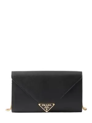 Prada Mini Saffiano Leather Bag - Black