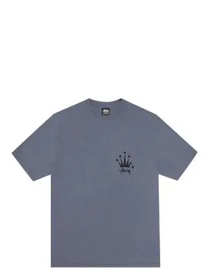 StÜssy Regal Crown Tee 'indigo - Blue