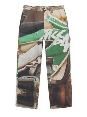 StÜssy Work Pant - Multicolor