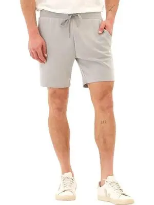 THREADS 4 THOUGHT Garrett Peached Drawstring Shorts - Anchor