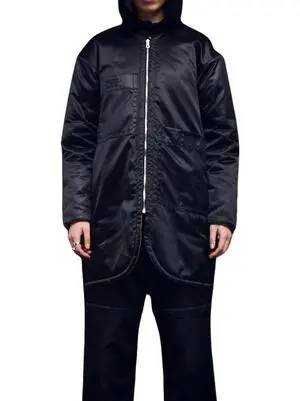 Caalo Reversible Down Coat - Black