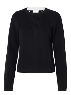 Vince Wool And Cashmere Sweater - Blue