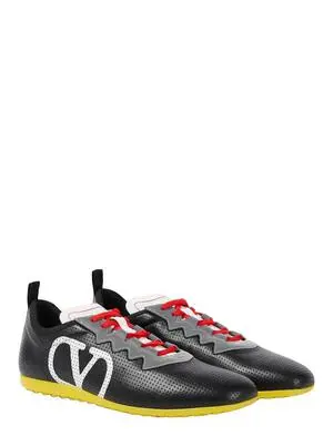 Valentino Garavani Chromathon Vlogo Signature Sneakers - Black