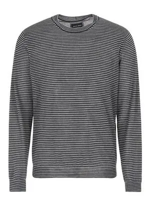 Giorgio Armani Icon Striped Crew-neck Jumper - Stripe