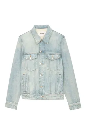 Zadig&Voltaire Bases Denim Jacket - Blue
