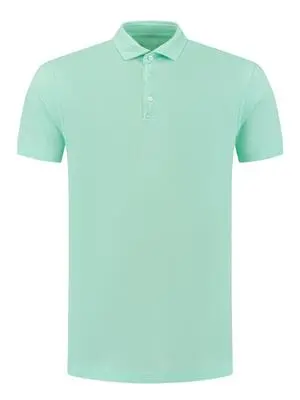 Fedeli Knitted Polo Shirt - Green