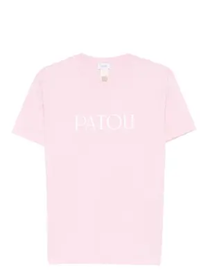 PATOU Logo-print T-shirt - Pink