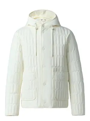 Mackage Miles Light Down Quilted Jacket - Cream