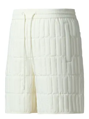 Mackage Sebastian Quilted Shorts Cream