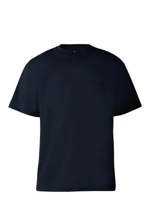 Mackage Tee-R T-Shirt With Silicone Logo Navy