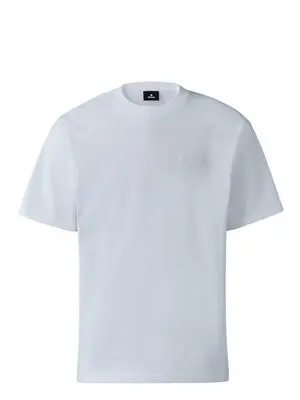 Mackage Tee-r T-shirt With Silicone Logo - White