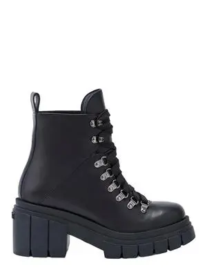 Mackage Summit Unlined Leather Ankle Boot For - Black