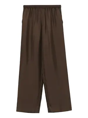 Loulou De Saison Loulou Studio Alera Straight-leg Trousers - Brown