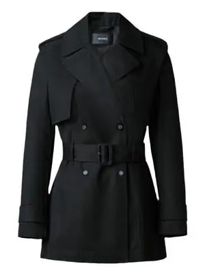 Mackage Adva Mid-length Coat - Black