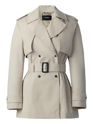 Mackage Mackage ADVA Mid-Length Trench Coat Trench