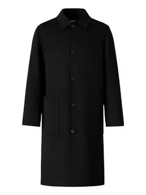 Mackage Handmade Wool Overcoat - Black
