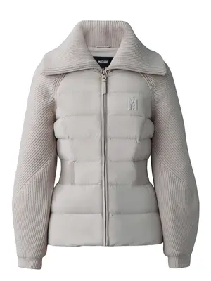 Mackage Mackage Foxy Mixed Media Down Jacket Trench