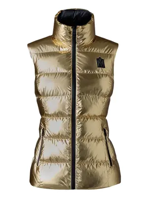 Mackage Gisela-m Down Vest - Gold