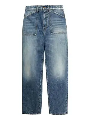 Givenchy Straight Leg Trousers - Blue
