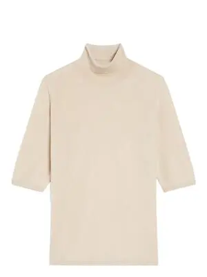 MAX MARA Cecina Wool Knit Turtleneck Jumper