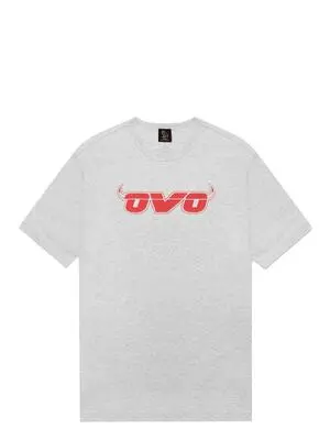 OVO X Nba Bulls T-shirt - Heather Grey