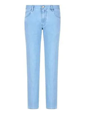 Giorgio Armani Five-pocket Regular-fit Trousers - Blue